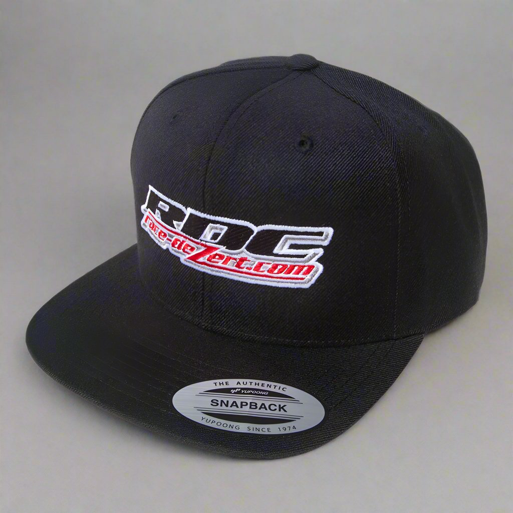 RDC Black Snapback Hat – race-deZert.com Store
