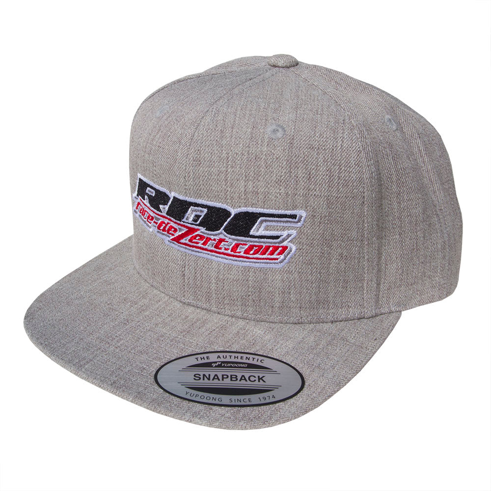 RDC Heather Gray Snapback Hat – race-deZert.com Store